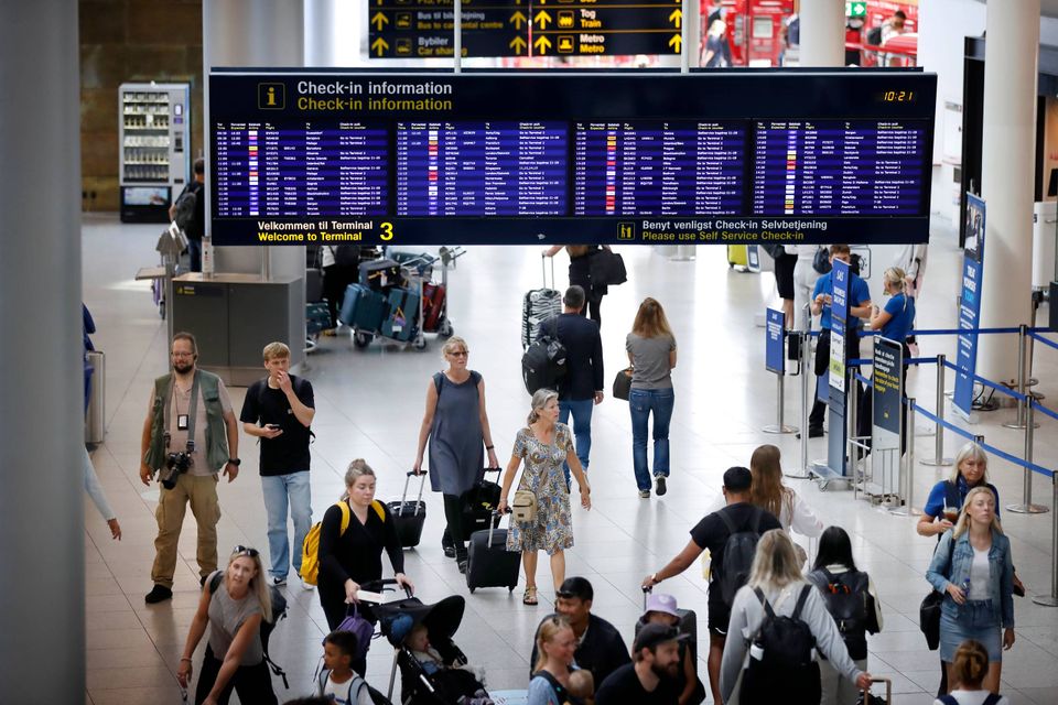Danske lufthavne har travlt - men er langt fra tidligere niveau - Finans