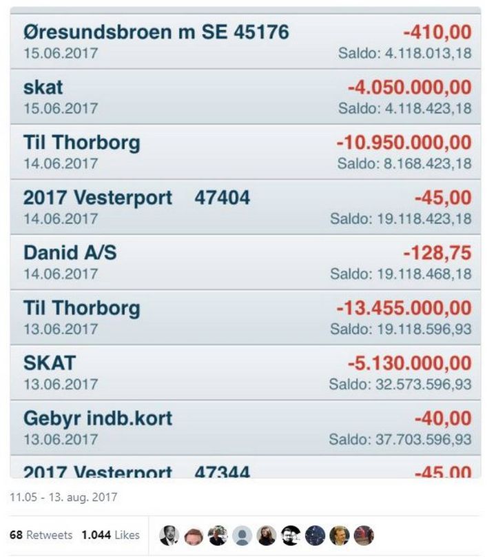 Martin Thorborg viser, hvad han betaler i skat: »Jeg har intet at ...