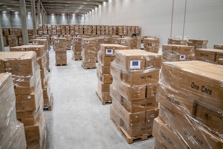 EU's nødlager af værnemidler står nu klar i Danmark - Finans